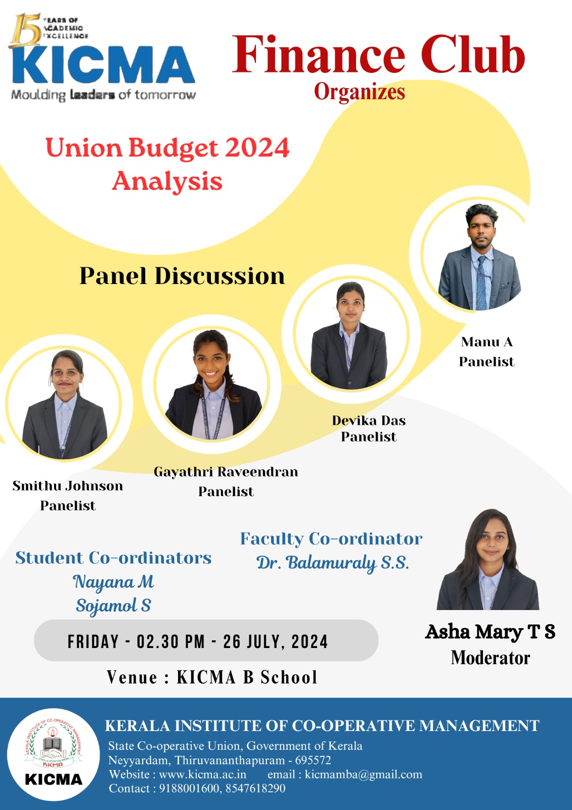 UNION BUDGET ANALYSIS 2024 – Kerala Institute of Co-operative ...